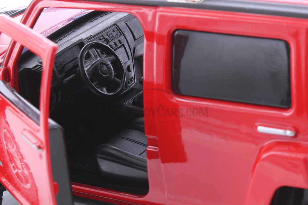 Showcasts Hummer H3 Diecast Car Set - Box of 4 1/24 scale Diecast Model ...