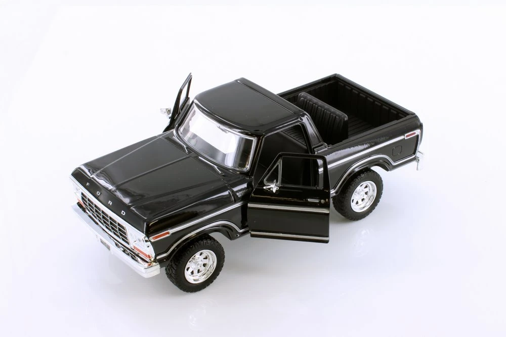 1978 Ford Bronco, Black - Showcasts 79374/16D - 1/24 scale Diecast ...