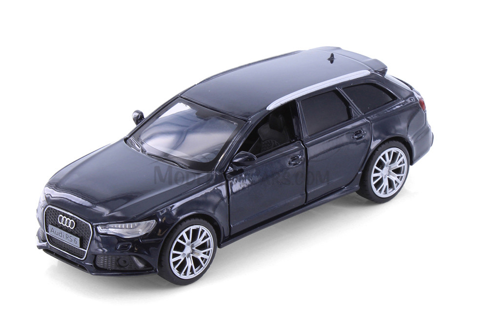 2017 Audi RS6, Blue - Showcasts TM012002 - 1/36 scale Diecast Model Toy ...