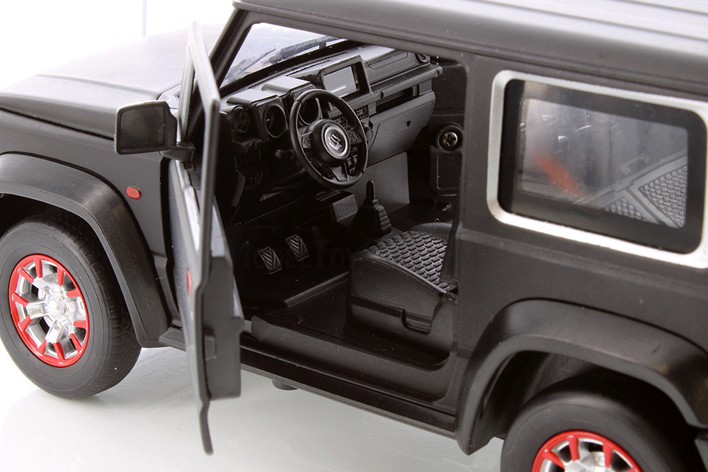 Suzuki Jimny, Matte Black - Showcasts 68271D - 1/18 scale Diecast Model ...