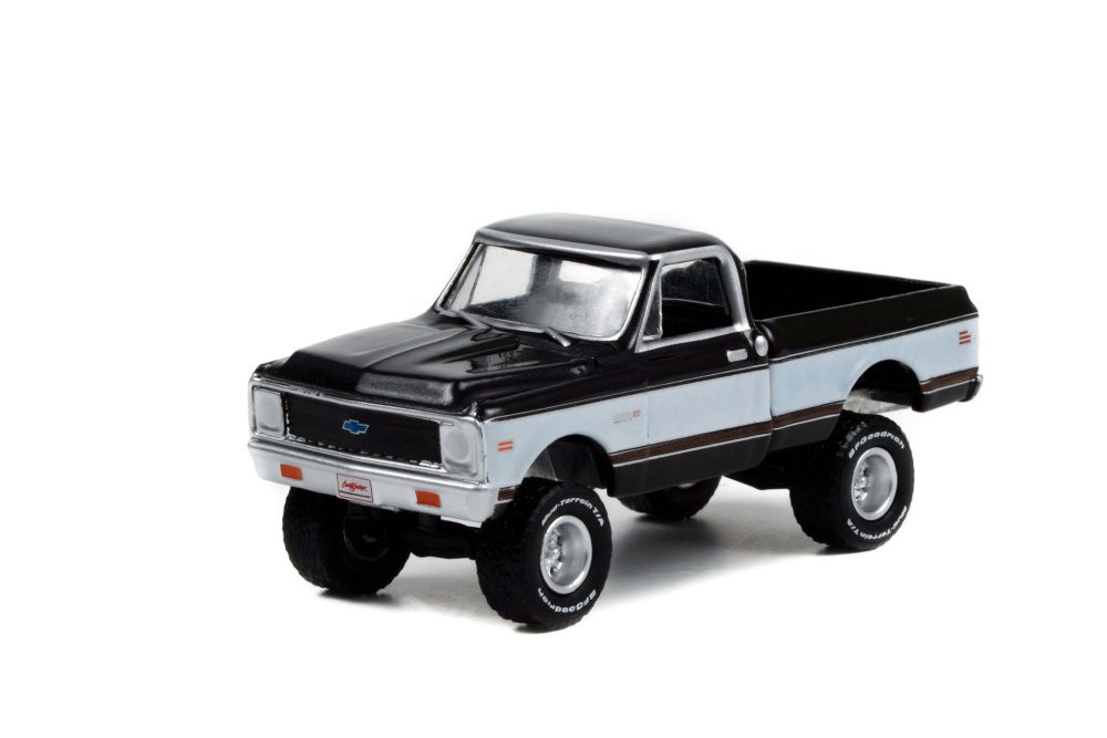 1972 Chevy K10 4X4 Pickup Truck (Lot #1027), Dark Gray - Greenlight ...