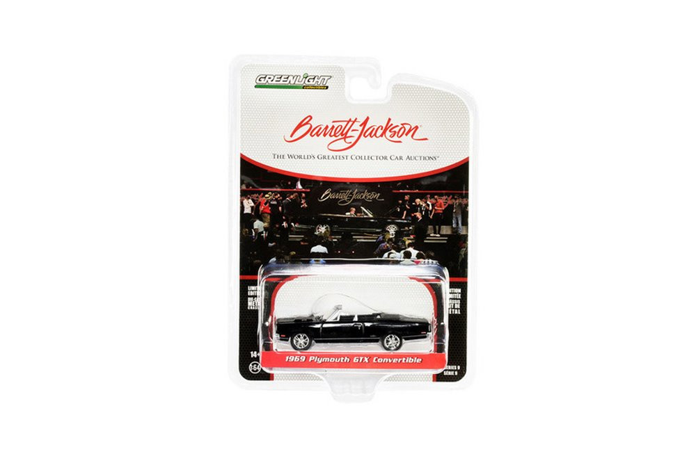 1969 Plymouth GTX 440 Convertible (Lot #1370.1), Black - Greenlight ...