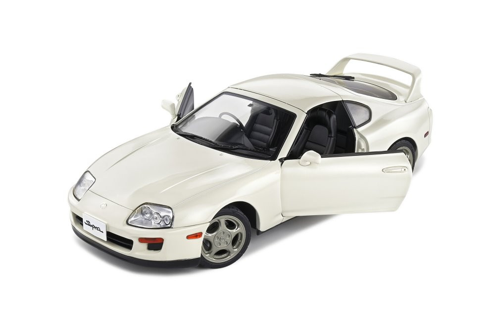 1993 Toyota Supra MK.4 Convertible, White - Solido S1807602 - 1/18 ...