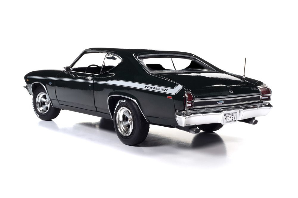Yenko 1969 Chevy Chevelle, Fathom Green - Auto World AMM1283 - 1/18 ...