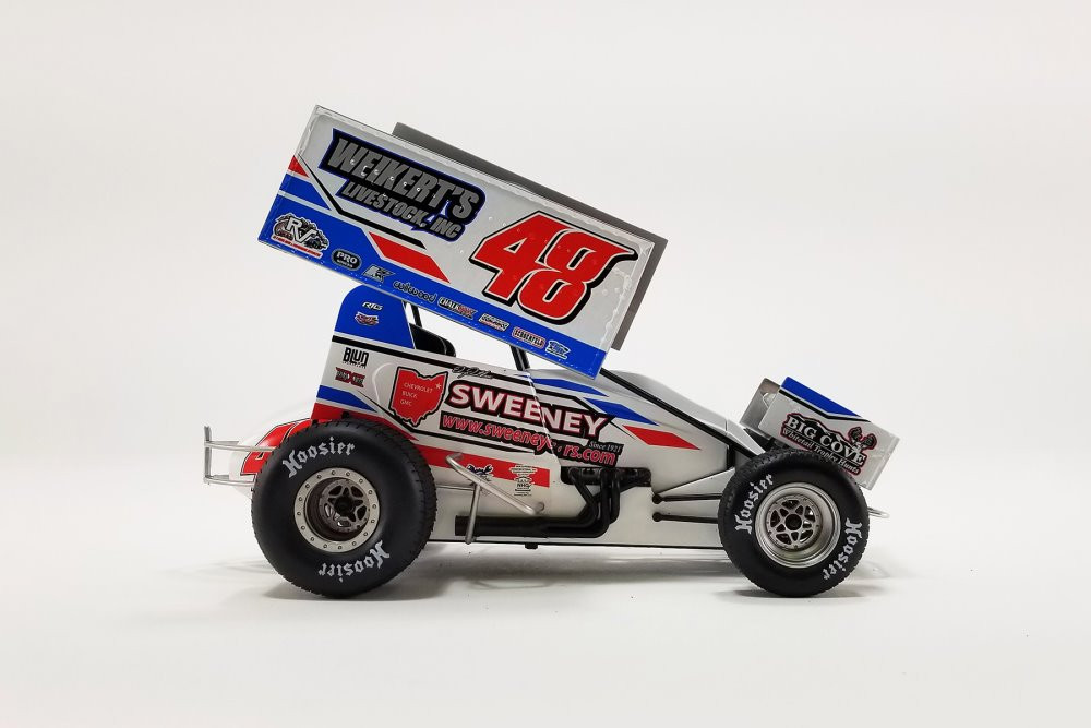 Winged Sprint Car, #48 Danny Dietrich - Acme A1822014 - 1/18 Scale ...