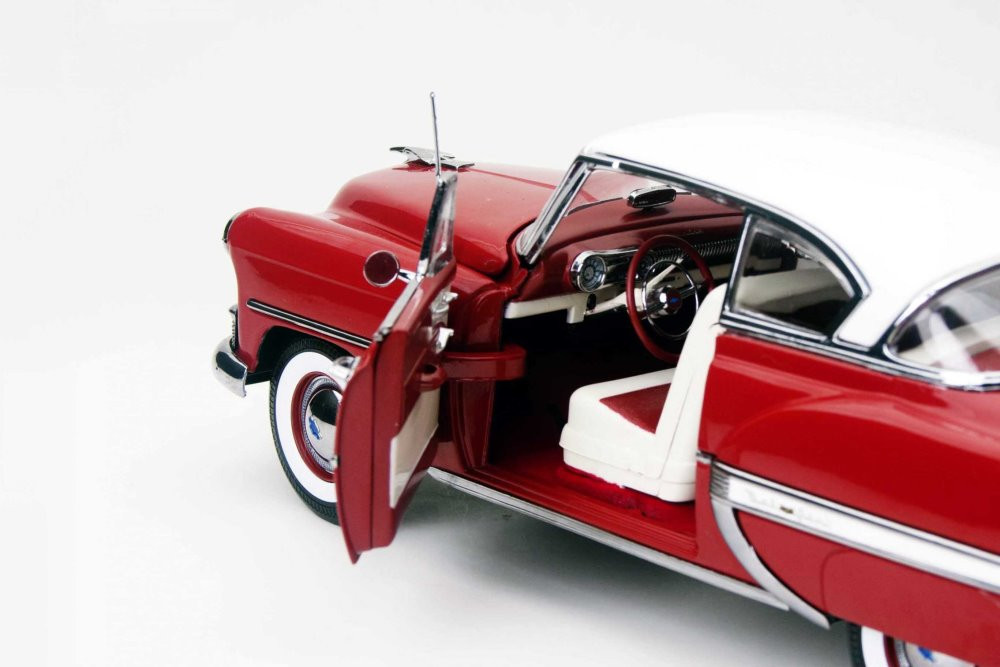 1953 Chevy Bel Air, Target Red - Sun Star 1607 - 1/18 Scale Diecast ...