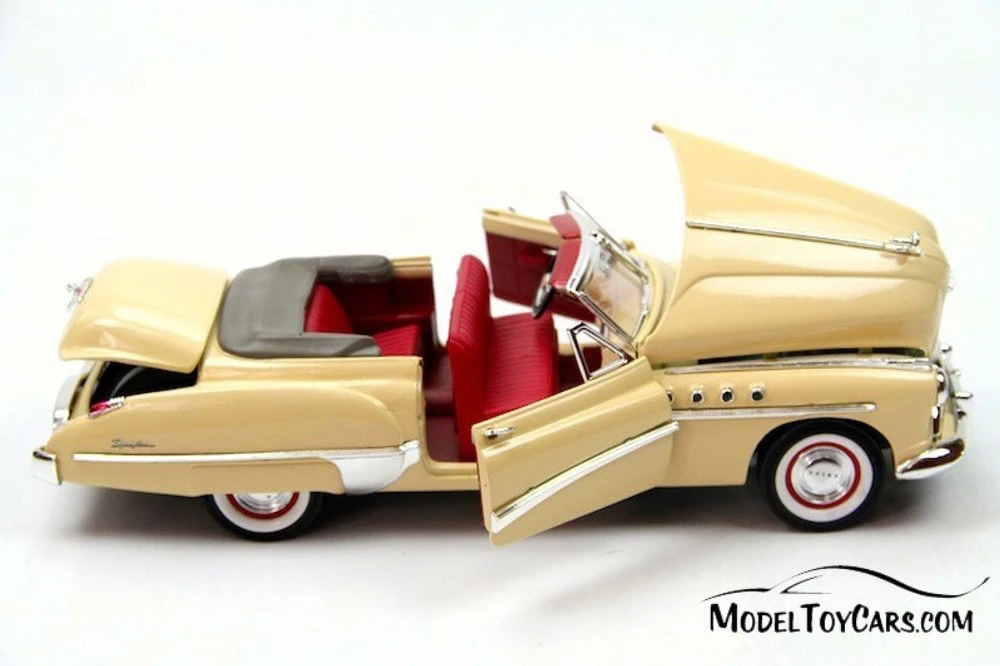 1949 Buick Roadmaster Convertible, Beige - Motormax 73116 - 1/18 scale ...
