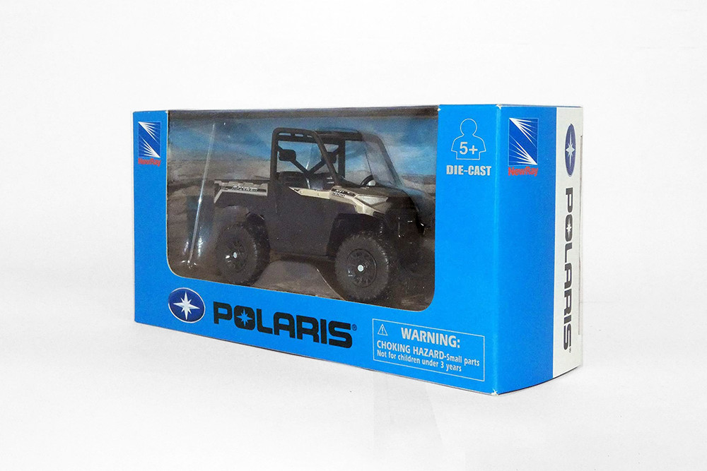 Mini Polaris Ranger XP1000 EPS, Black - New Ray 07353 - Model Toy ...