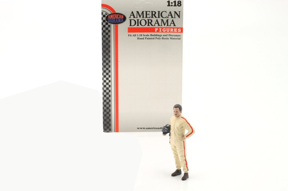 Racing Legends - The 60s Driver B, American Diorama 76350 - 1/18 Scale ...