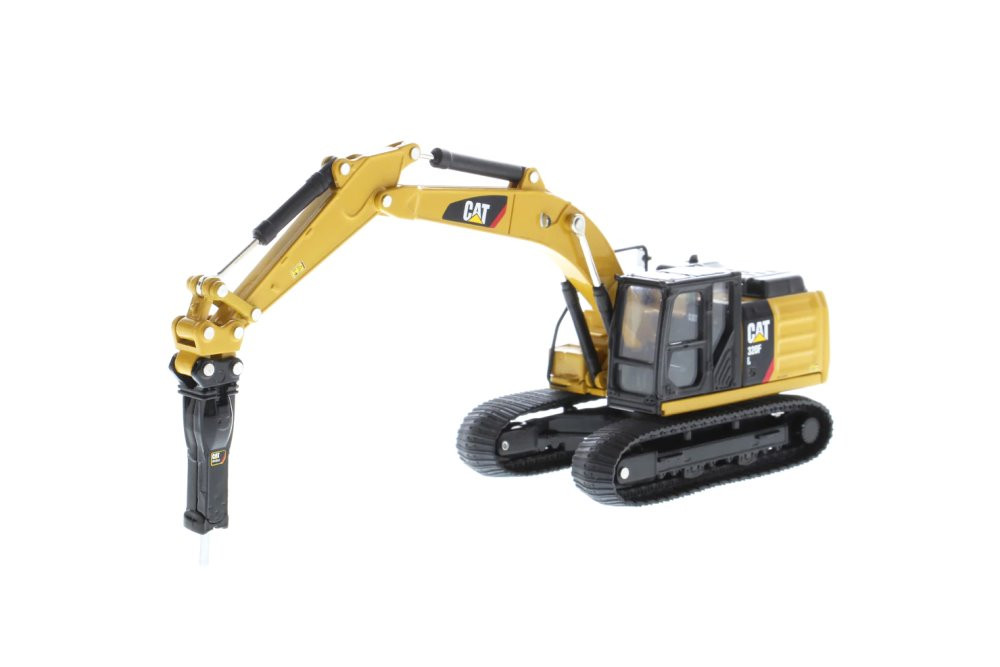 Caterpillar 320F L Hydraulic Excavator w/ Work Tools - Diecast Masters ...