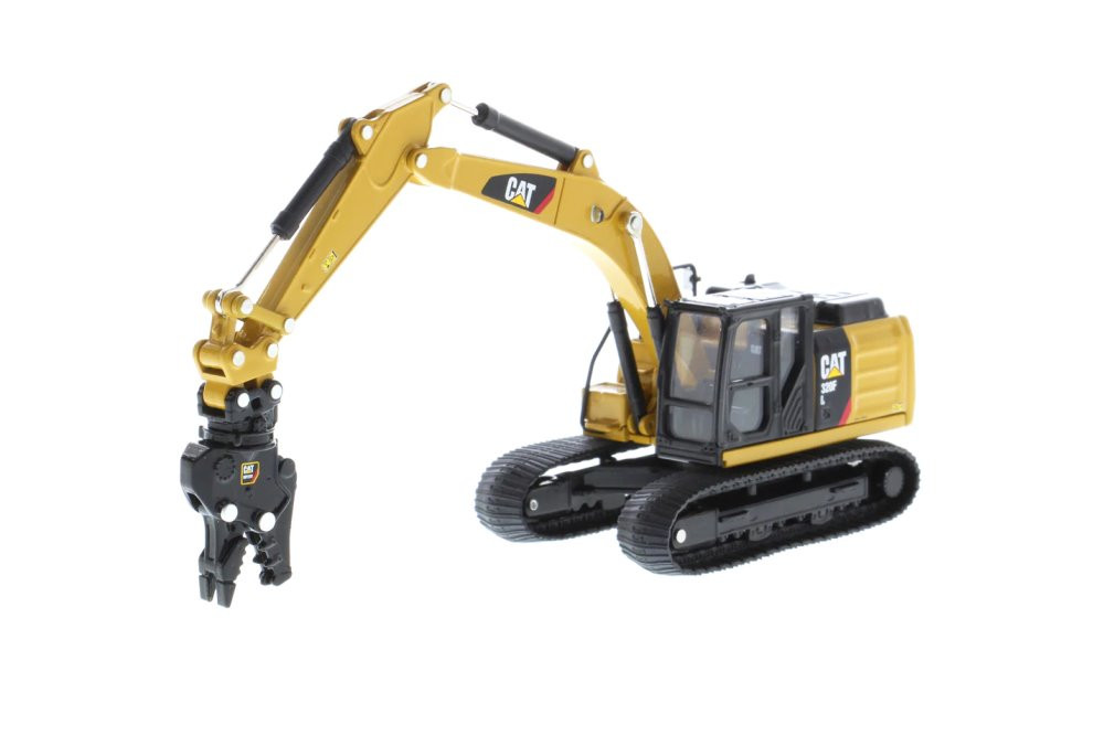 Caterpillar 320F L Hydraulic Excavator w/ Work Tools - Diecast Masters ...