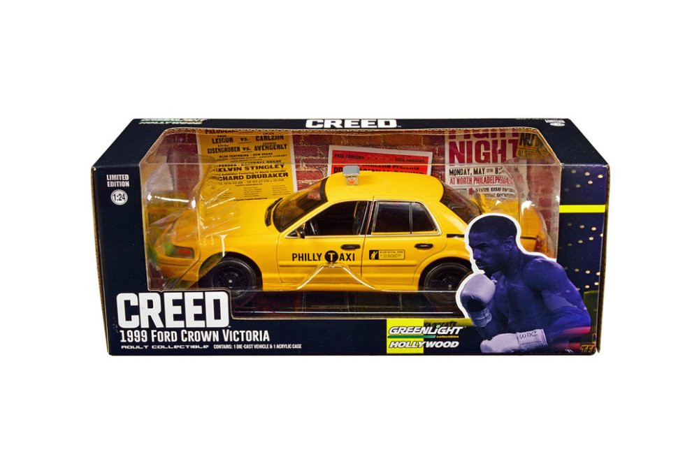 1999 Ford Crown Victoria Philly Taxi, Creed - Greenlight 84173 - 1/24 ...