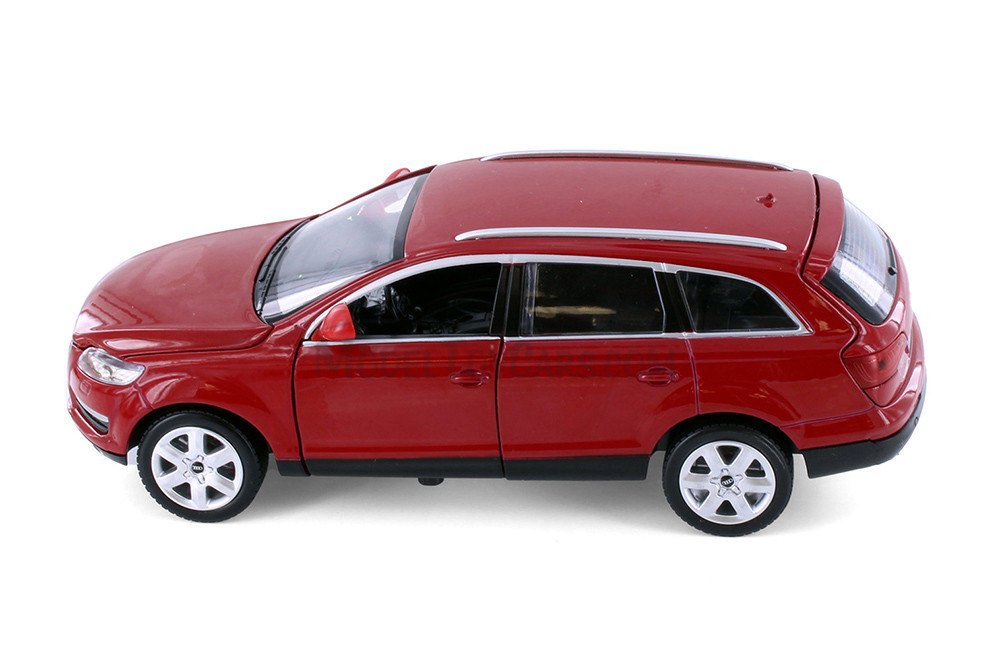 Audi Q7, Red - Showcasts 68249D - 1/24 scale Diecast Model Toy Car ...