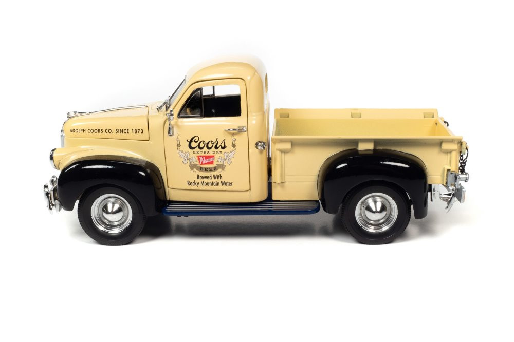 1947 Studebaker Pickup Truck, Coors Beer - Auto World AW24012 - 1/24 ...