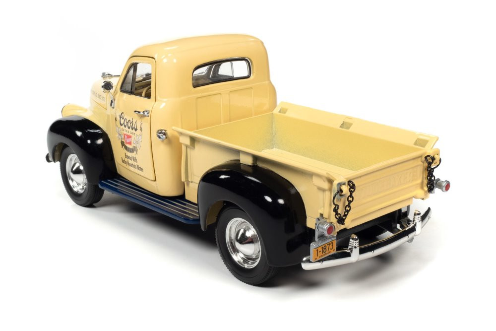 1947 Studebaker Pickup Truck, Coors Beer - Auto World AW24012 - 1/24 ...