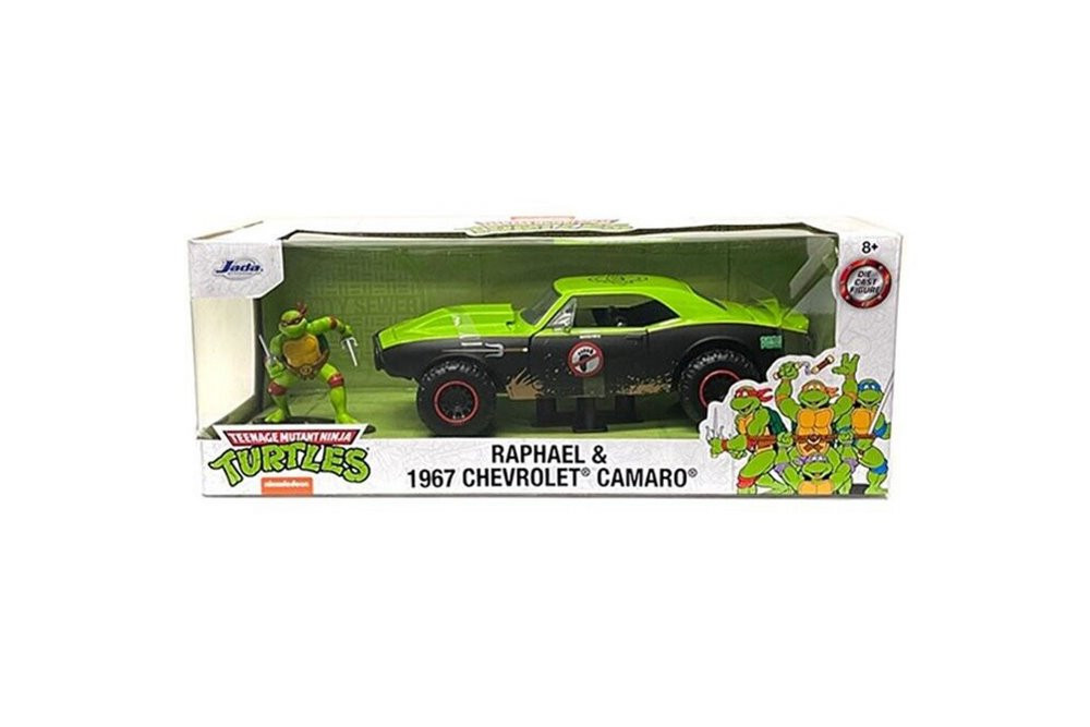 1967 Chevy Camaro (Dirty Version) w/Raphael Figure, TMNT - Jada Toys ...