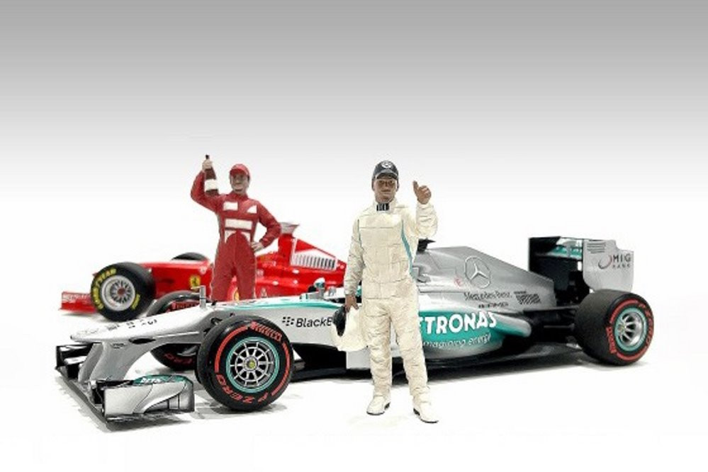 Racing Legends - The 2000s Figure Set, American Diorama 76452 - 1/43 ...