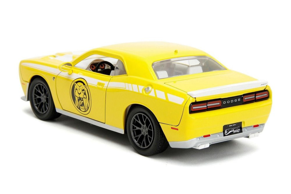 2015 Dodge Challenger SRT w/ Yellow Ranger, Power Rangers - Jada Toys ...