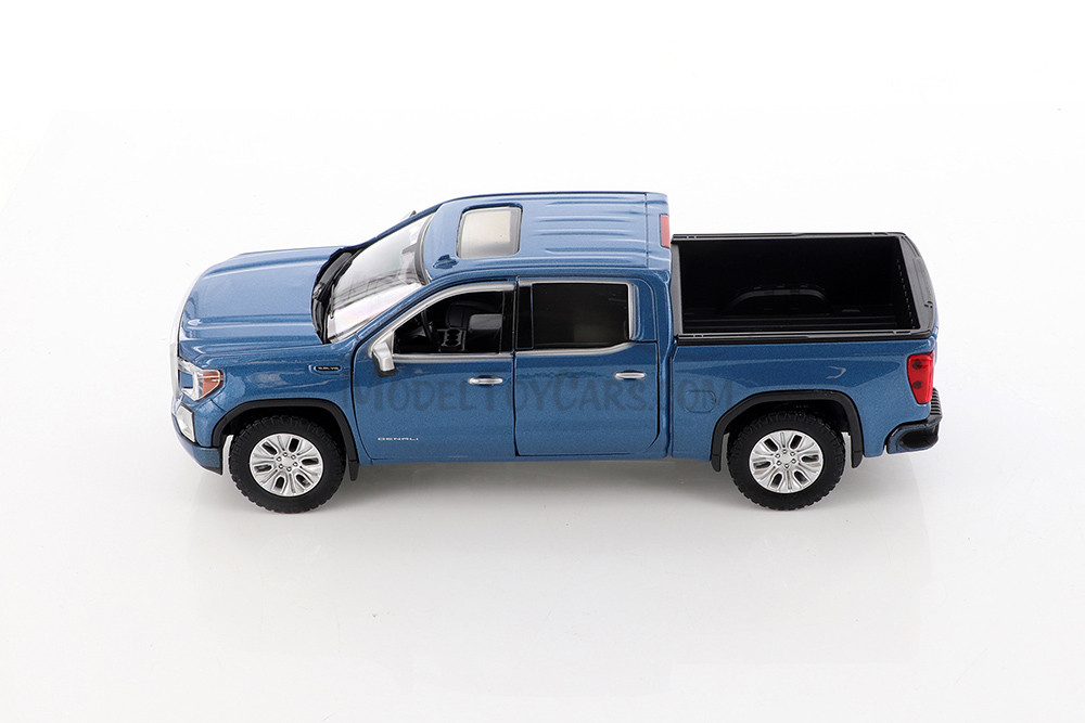 2019 GMC Sierra 1500 Denali Crew Cab, Blue - Showcasts 71362BU - 1/27 ...