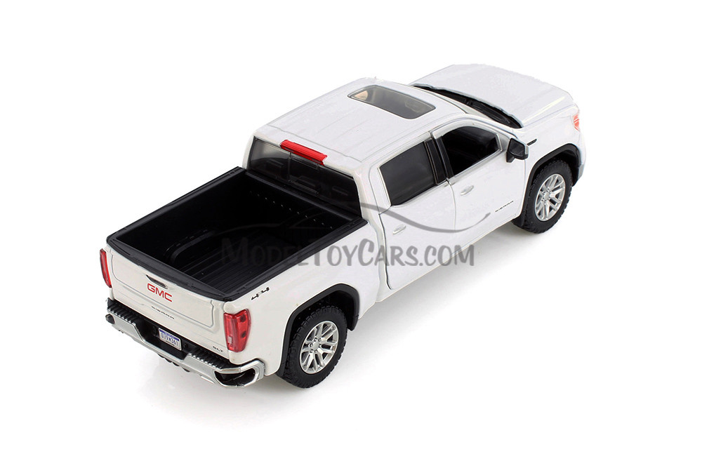 2019 GMC Sierra 1500 SLT Crew Cab, White - Showcasts 71361WH - 1/27 ...