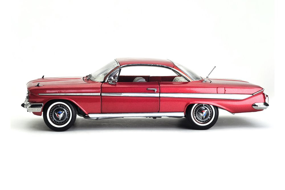 1961 Chevy Impala Sport Coupe, Red - Sun Star SS2108 - 1/18 Scale ...