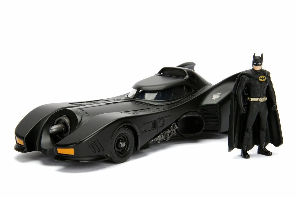 Diecast Car w/Display Turntable - Batmobile Buildable Diecast Kit w ...