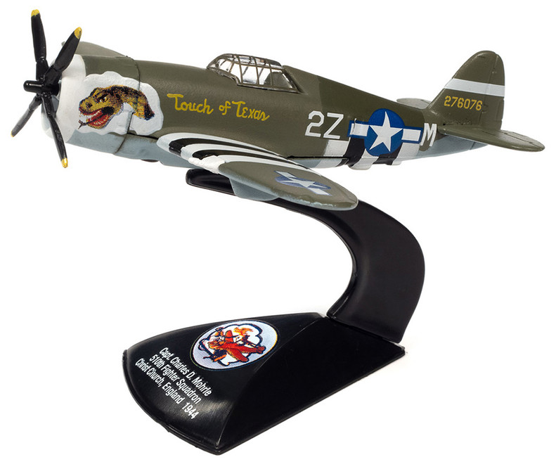 Republic P-47D Razorback Plane Normandy Invasion, Green - Johnny ...