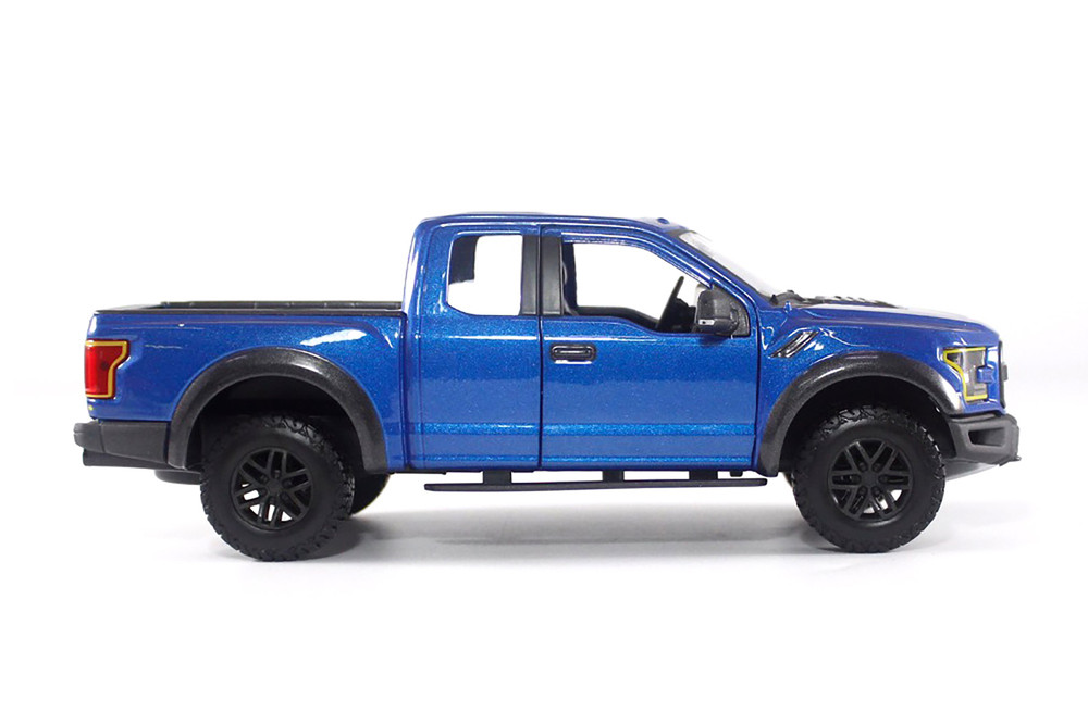2017 Ford Raptor Pickup Truck, Blue - Maisto 38266BU - 1/24 Scale ...