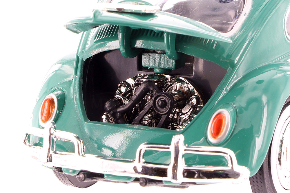 1966 Volkswagen Beetle Hardtop, Green - Showcasts 77223GN - 1/24 Scale ...