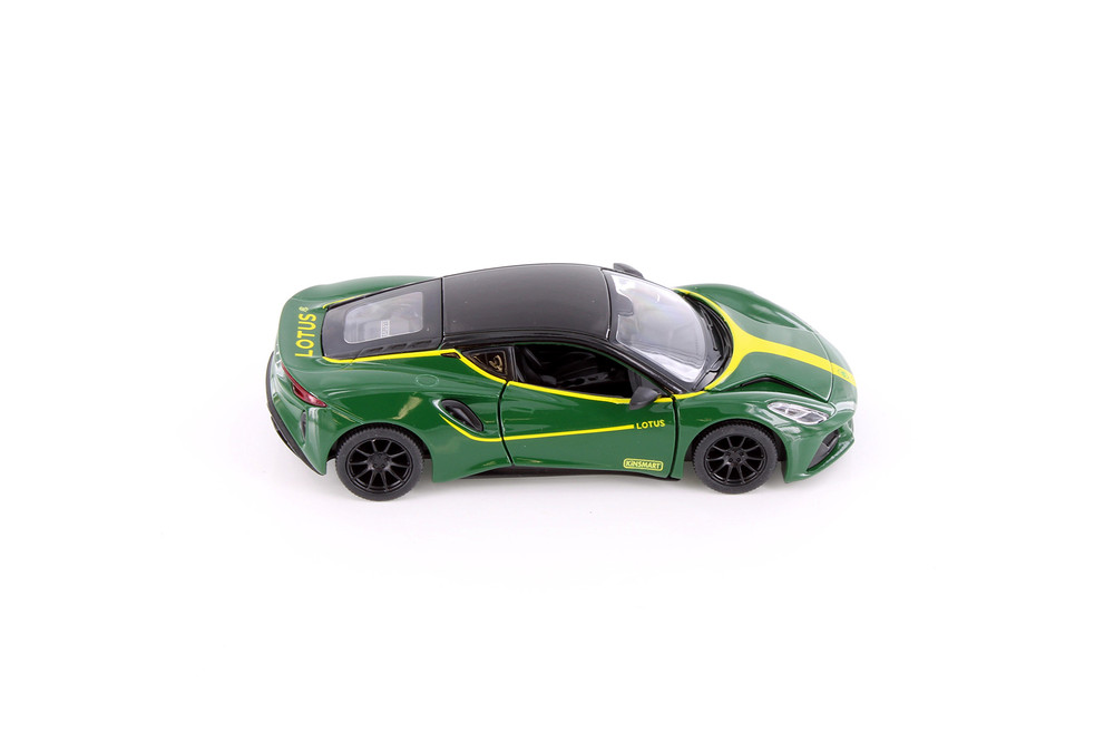 2023 Lotus Emira Heritage Edition, Green - Kinsmart 5456D - 1/34 Scale ...