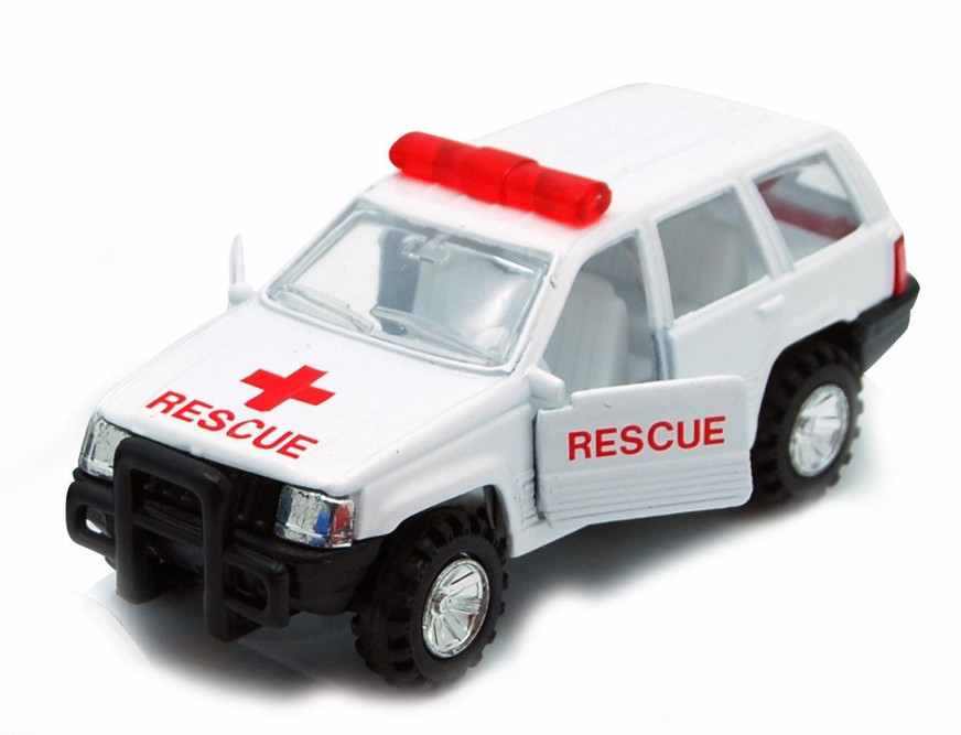 Super Emergency Challenger - Fire, White - Showcasts 9721/4E - 4.5 Inch ...