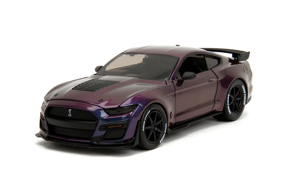 2020 Ford Mustang Shelby GT500 w/Display Base, Iridescent Purple - Jada ...