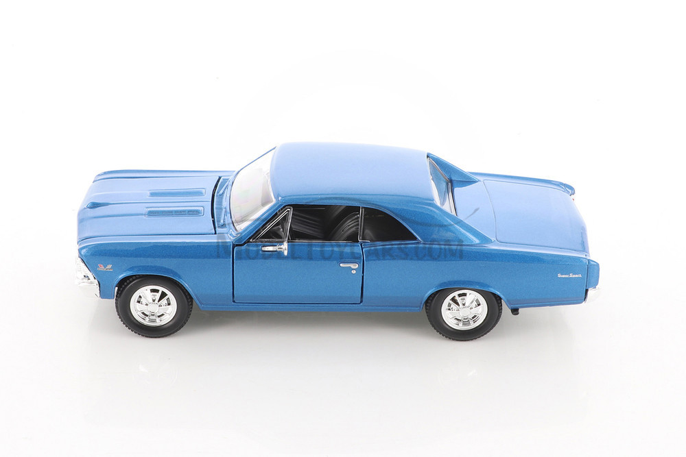 1966 Chevy Chevelle SS 396 Hardtop, Blue - Showcasts 38960BU - 1/24 ...