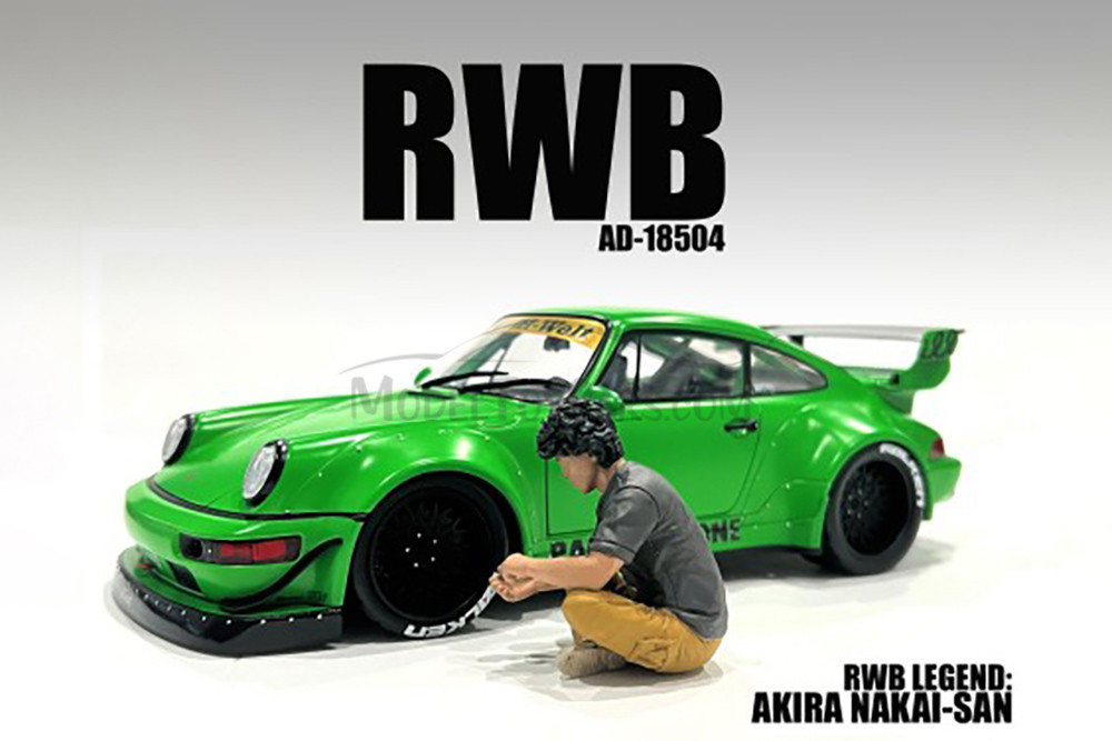 RWB Legend, Akira Nakai Figure 4 - Showcasts AD-18504 - 1/18 Scale ...