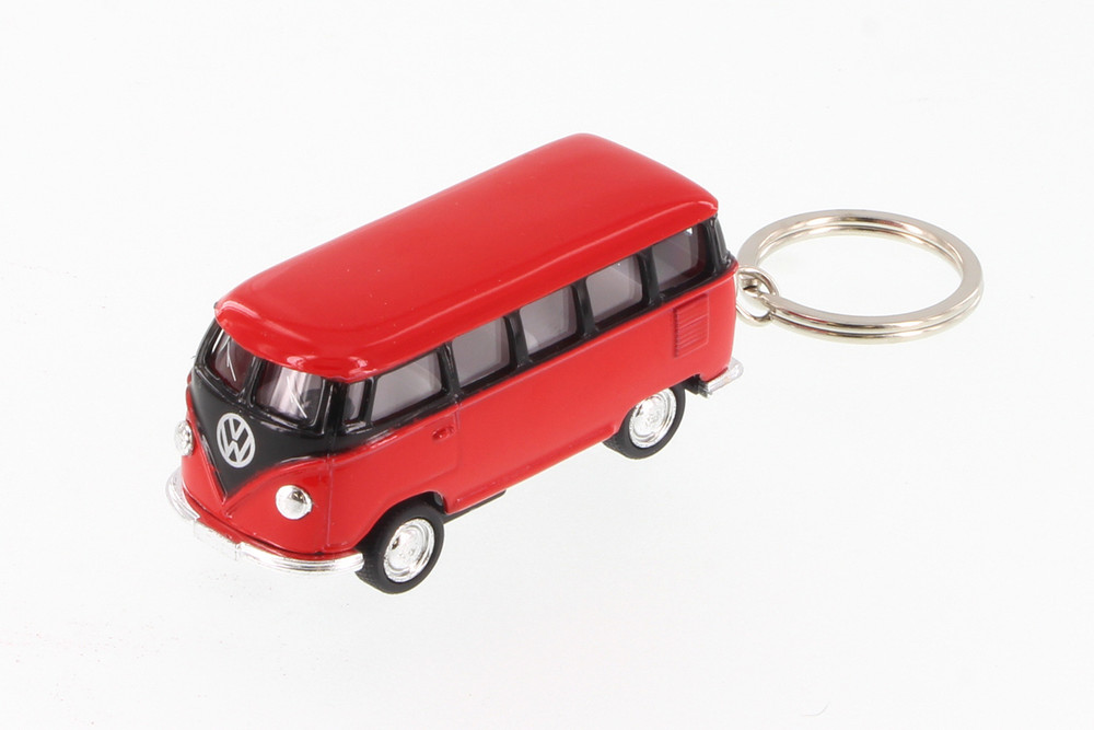 1962 Volkswagen Classic Bus w/Keychain, Asstd - Kinsmart 2545DK - 2.5 ...
