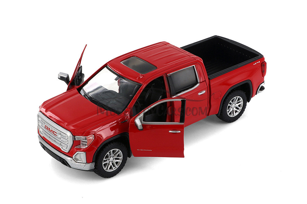 2019 GMC Sierra 1500 SLT Crew Cab, Red - Showcasts 71361D - 1/27 Scale ...