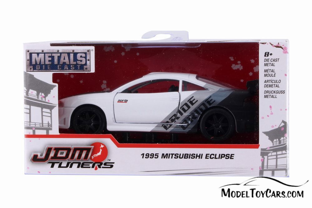 1995 Mitsubishi Eclipse Hard Top, White - Jada 99126WA1 - 1/32 Scale ...