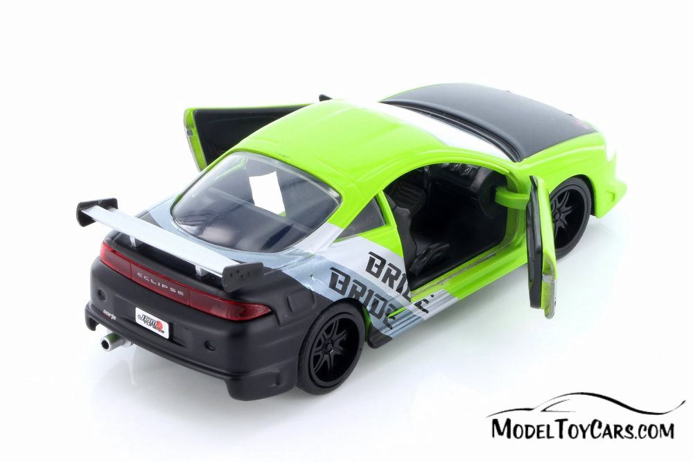 1995 Mitsubishi Eclipse Hard Top, Green - Jada 99126WA1 - 1/32 Scale ...