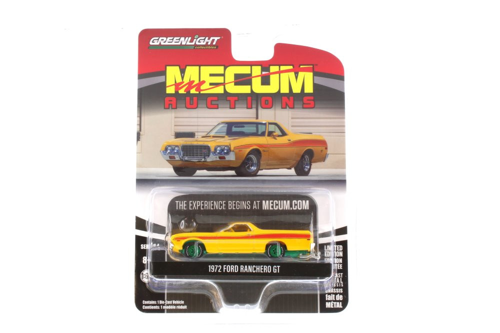 CHASE CAR - 1972 Ford Ranchero GT, Yellow and Red - Greenlight 37190D ...