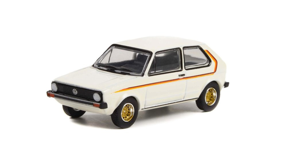1975 Volkswagen Rabbit, White - Greenlight 36050D/48 - 1/64 scale ...