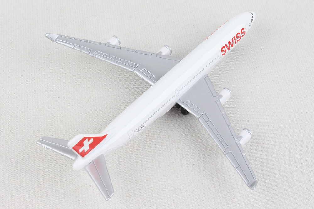 Swiss International Airlines Single Plane, White w/Red, Daron RT0284 ...