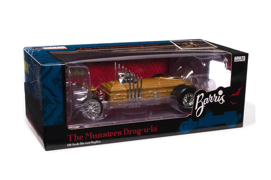George Barris' Grag-u-la "The Munsters", Gold - Auto World AWSS137 - 1/ ...