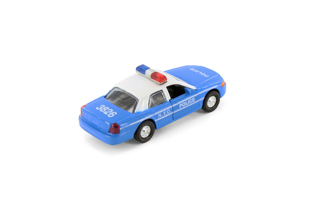 Police Series, Blue - Showcasts 9985BU - 5" Scale Diecast Model Toy Car ...