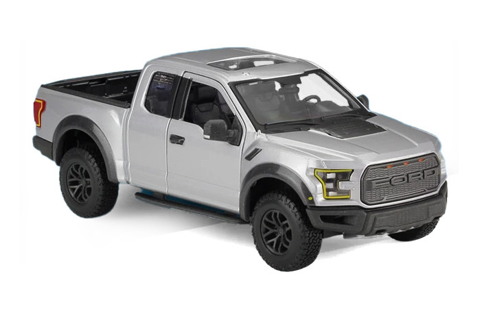 2017 Ford Raptor Pickup Truck, Gray - Maisto 38266GY - 1/24 Scale ...
