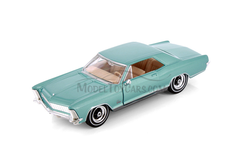 1965 Buick Riviera Hardtop, Blue - Showcasts 31214BU - 1/26 Scale ...