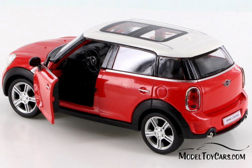 Mini Cooper S Countryman, Red - RMZ City 555001 - Diecast Model Toy Car ...
