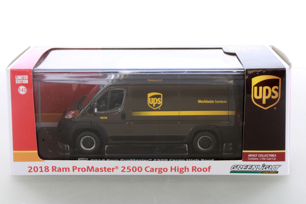 2018 Dodge Ram ProMaster 2500 Cargo Van(UPS) Worldwide Svc R-23082 - 1/ ...