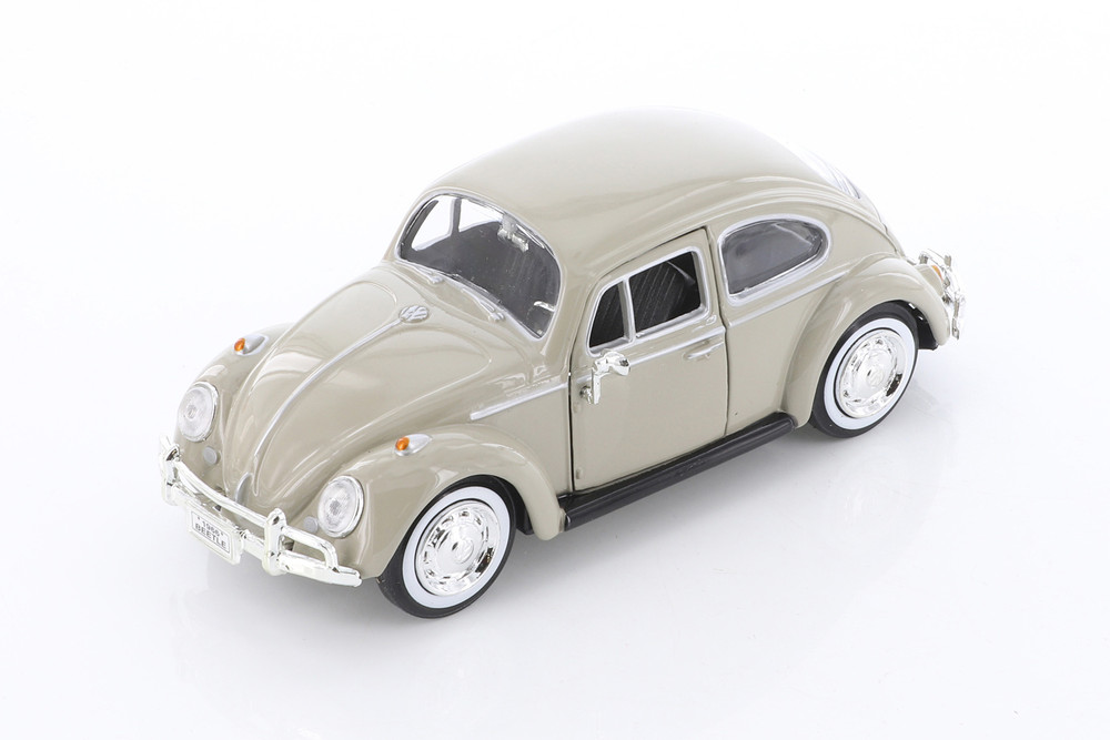 1966 Volkswagen Beetle Hardtop, Beige - Showcasts 77223BE - 1/24 Scale ...