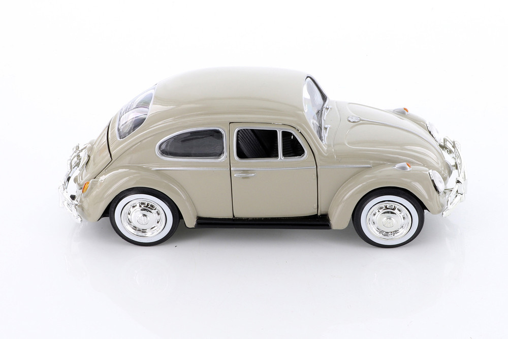 1966 Volkswagen Beetle Hardtop, Beige - Showcasts 77223BE - 1/24 Scale ...