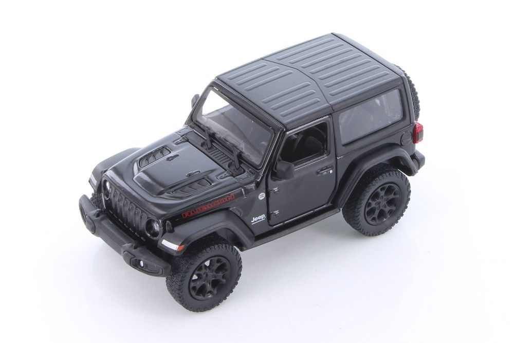 2018 Jeep Wrangler Rubicon Hard Top, Black - Kinsmart 5412DA/BK - 1/34 ...